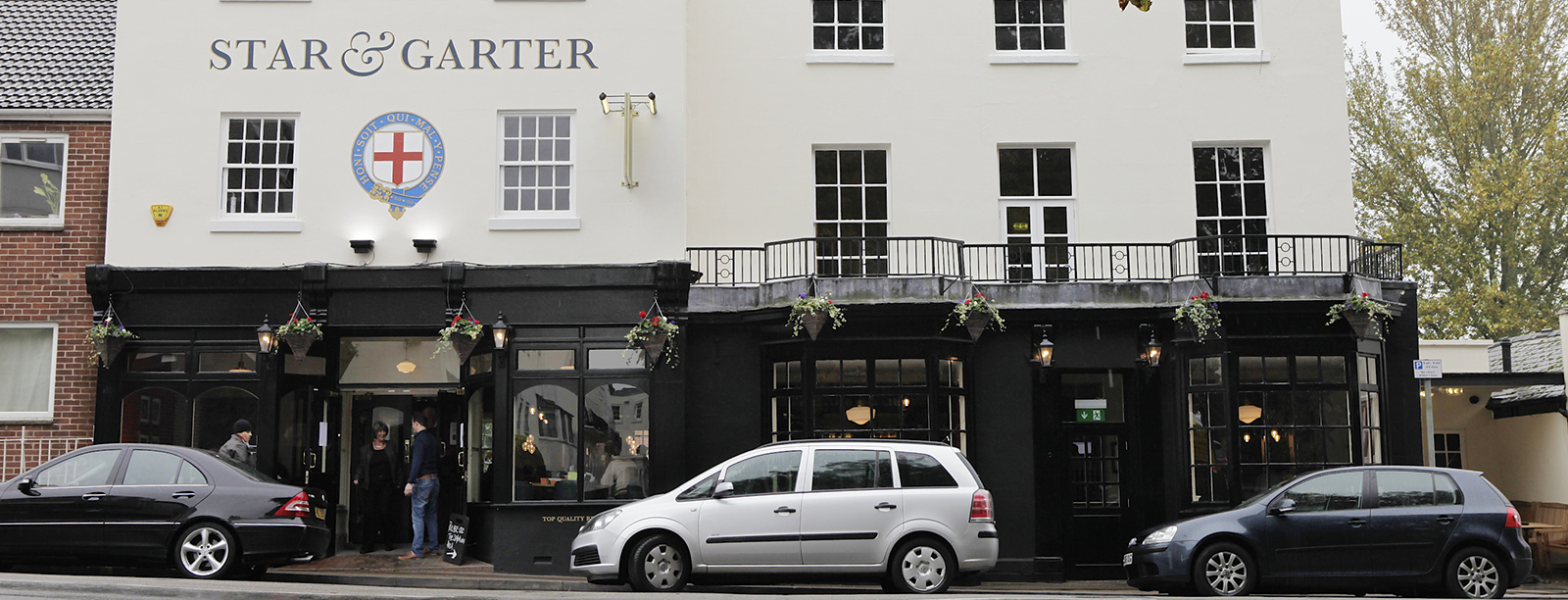 Published October 31, 2013 at 1600 × 612 in The star & Garter in ...